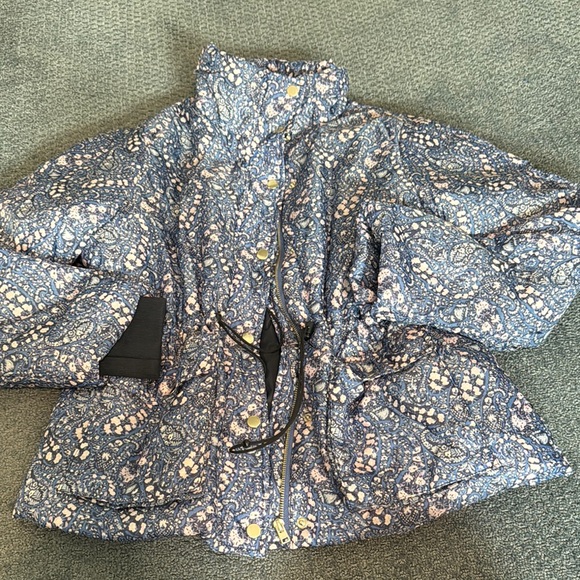 J. Crew | Jackets & Coats | J Crew Liberty Print Puffer Jacket | Poshmark